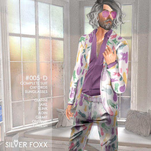 Second Life Marketplace Silver Foxx 005 D
